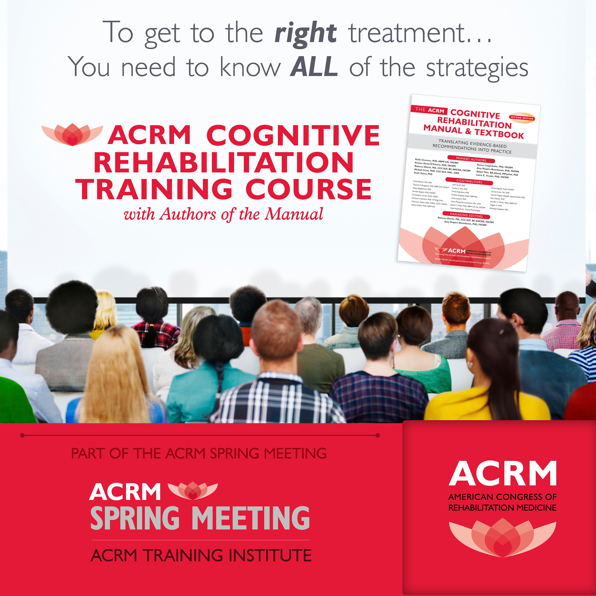 Cognitive Rehabilitation Training Course – ACRM Spring Meeting
